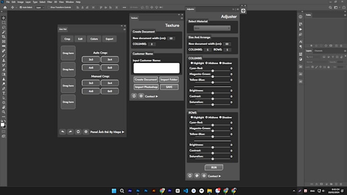 Develop script extension to automate adobe photoshop by Vanhieptran | Fiverr