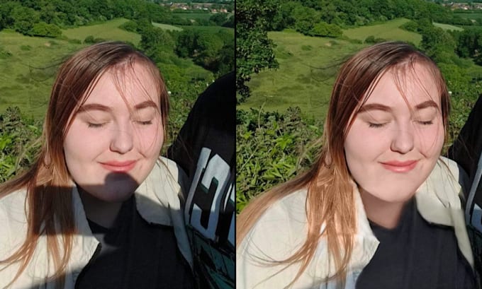 Do shadow remove from face and background by Raselkhokababu | Fiverr