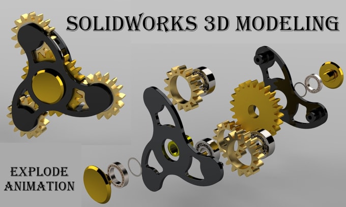 Make 3d model of your product in solidworks by Sadmandihan | Fiverr