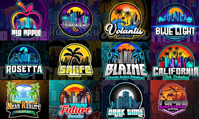 Do outstanding roleplay logo for fivem and discord for you by Irhakhan1 ...