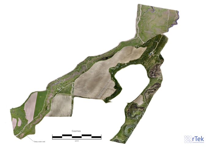 Create a topographic map plus open remote sensing data review by ...