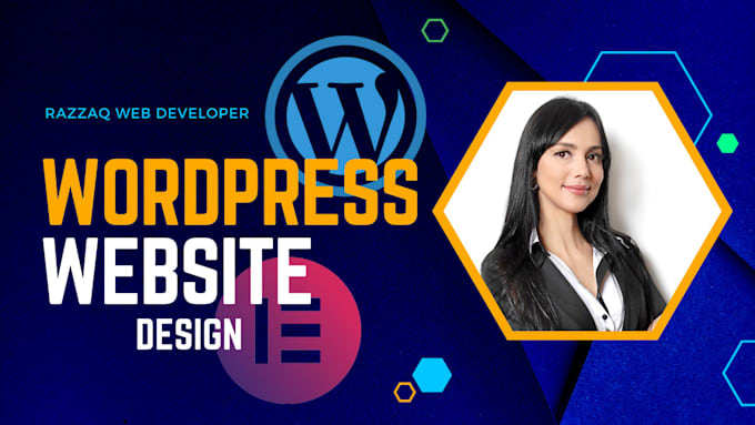 Do wordpress website design and website development by Razzaqwebdesign | Fiverr