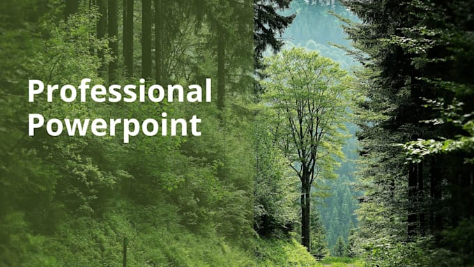 Create stunning professional powerpoint with amazing design by Minhal_r ...
