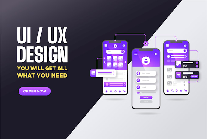 Design app mockups and ui, ux in figma by Harix_mughal | Fiverr