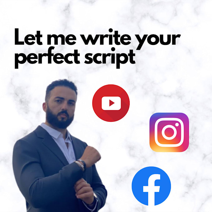 Produce a professionally written social media script for you by ...