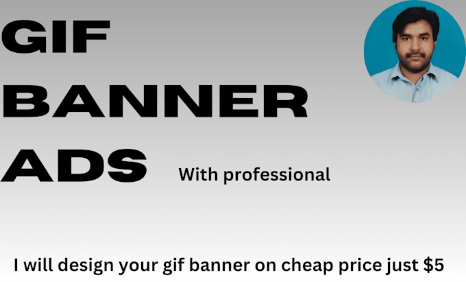 Create animated gif banner ads by Sajjadahmad340 | Fiverr