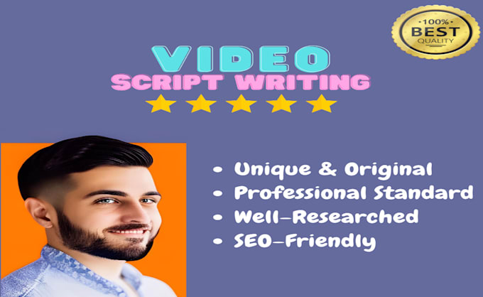 Craft engaging and impactful scripts for your project by Zeusx1 | Fiverr