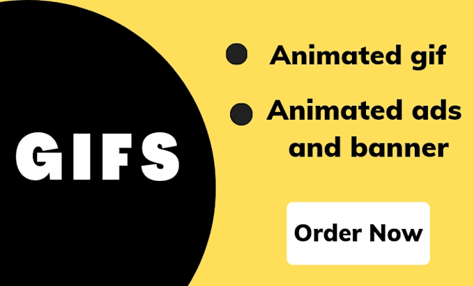 Design animated gif ads banner by Asadtech1 | Fiverr
