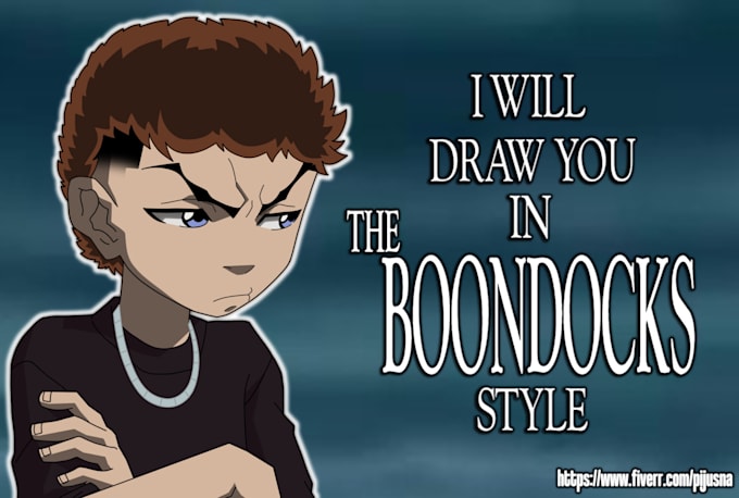 Draw you as a boondocks character by Pijusna | Fiverr