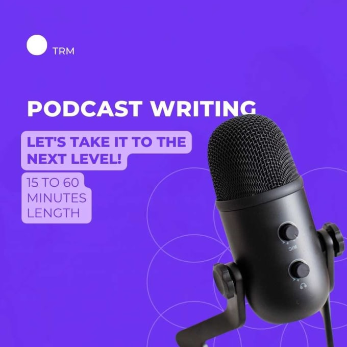 Write amazing and engaging podcast episodes by Tatianarmendez | Fiverr Write amazing and engaging podcast episodes by Tatianarmendez | Fiverr