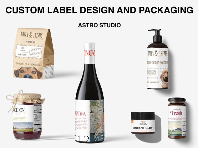 Design custom branding and labeling for your products by Suraj1533 | Fiverr