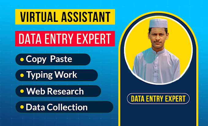 Do perfect data entry, web research, data mining by Xmasraful | Fiverr