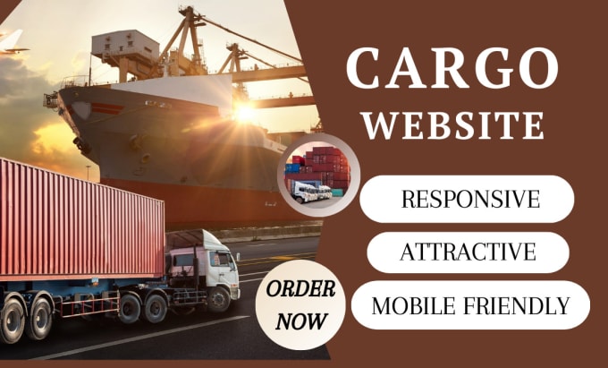 Design a responsive dispatch, logistics , cargo website by Zane_web | Fiverr