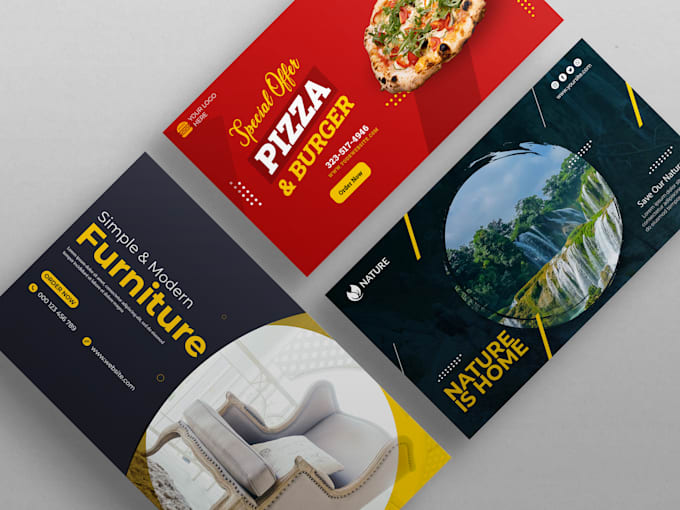 Design and animate responsive web banners by Bone_digital | Fiverr