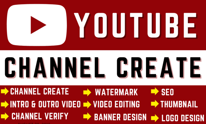Create Your Professional Youtube Channel And Logo Design By Titu Nath