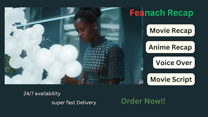 Edit a unique movie recap, anime recap, recap video for your youtube ...