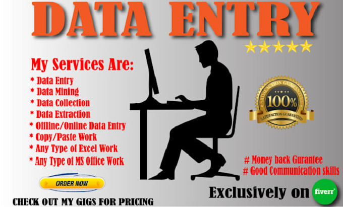 My best in excel data entry by Deepikagondane | Fiverr