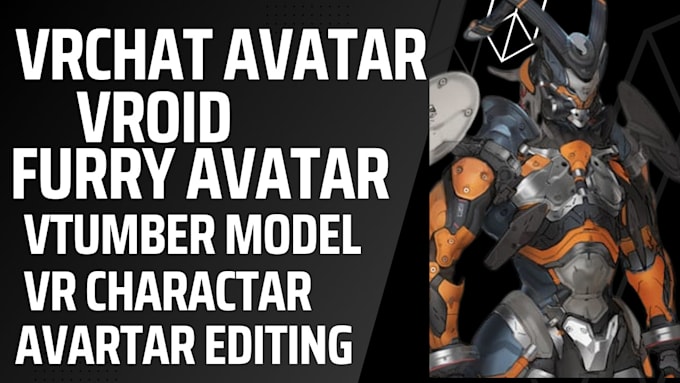 Custom 3d model vrchat avatar , vr character, furry avatar ,edit vr ...