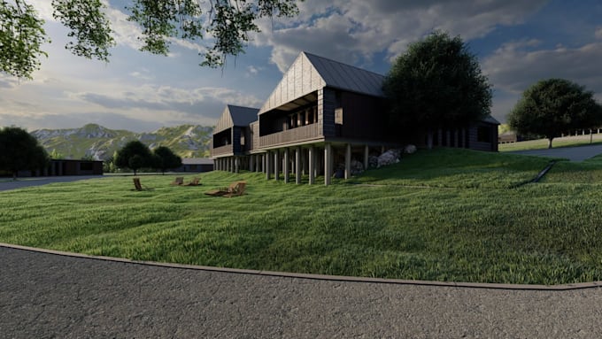 Produce photorealistic exterior renderings in lumion by Maxymvolkov | Fiverr