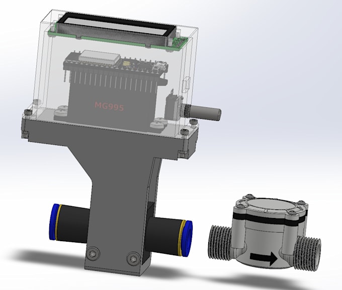 Make all valve drawings in 2d and 3d with solidworks by Mec_eng_ates ...