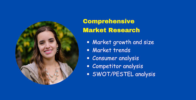 Provide a comprehensive market research by Ashley34567 | Fiverr
