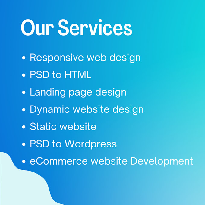 Create a professional and responsive website by Rubinashabbi335 | Fiverr