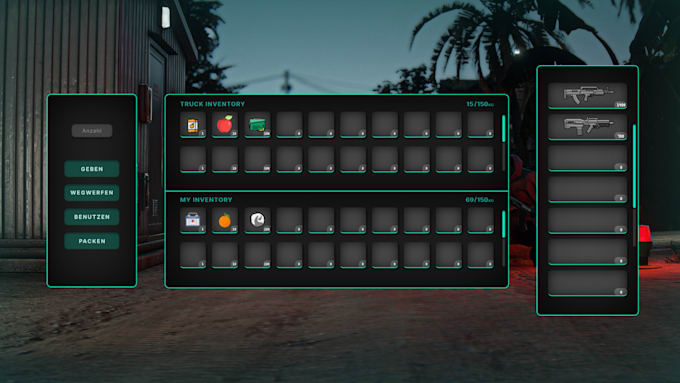 Create custom fivem and altv figma designes by Liquiddesignes | Fiverr