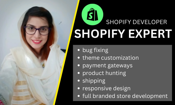 Do custom shopify coding and bug fix, shopify expert by Javeria_salman ... Do custom shopify coding and bug fix, shopify expert by Javeria_salman ...