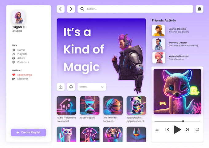 Do website ui design, mobile app ui, landing page ui ux design in figma by Tugba_kilic | Fiverr