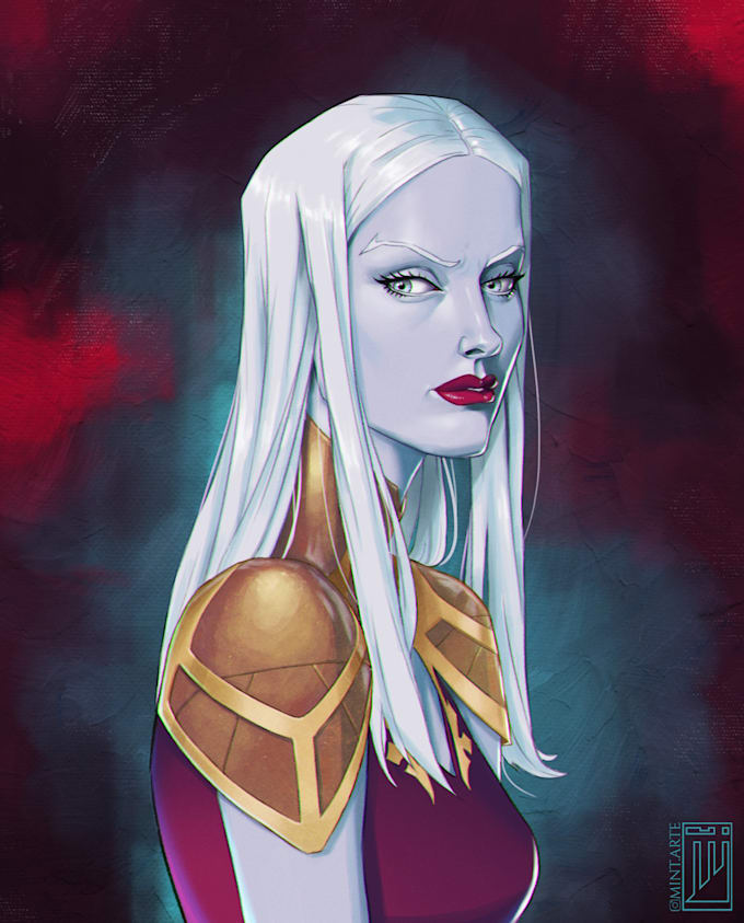 Draw amazing illustrations, character designs and covers by Mint ...