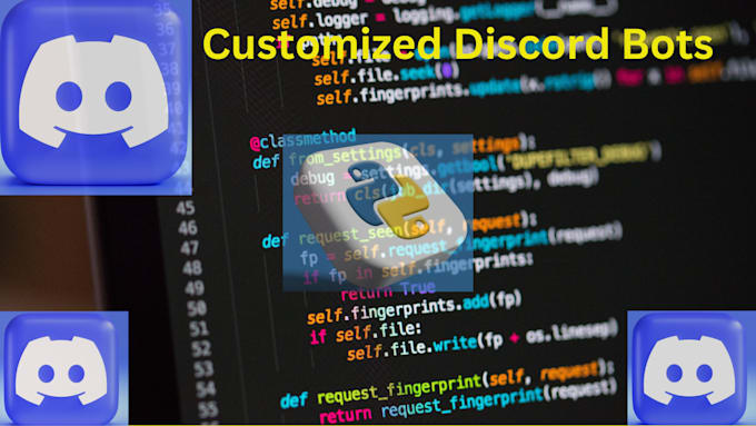 Develop And Create Custom Discord Bot By Finecoder Fiverr