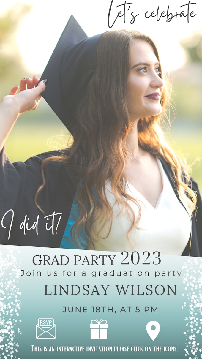 Give you the most beautiful invitations by Invitatdigital | Fiverr