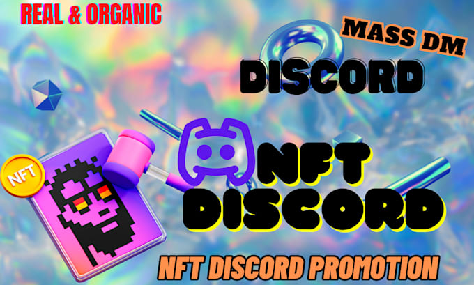 Discord mass dm, discord 100k mass dm, nft discord mass dm by Caidendavin | Fiverr