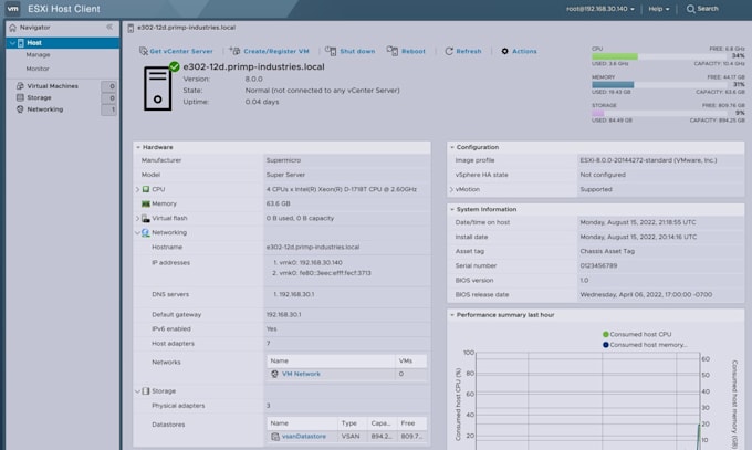 Instalaré y configuraré vmware esxi 8, vcenter y cluster by ...