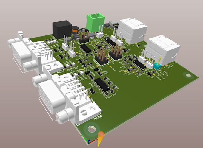 Design pcb schematic layout in altium kicad eagle fusion360 by Asad ...
