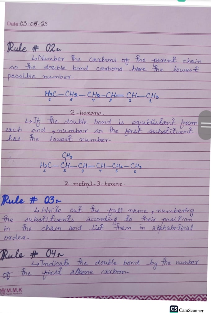 Handwriting notes, mails, letters and assignments by Rida_zainab11 | Fiverr