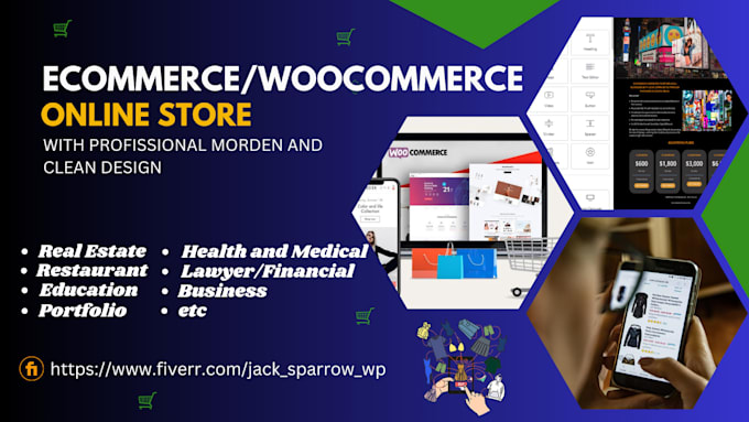 Build woocommerce online store ecommerce website by Jack_sparrow_wp ...