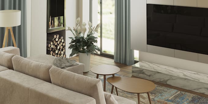 Create high end interior designs and visualizations by Gleb_sobol | Fiverr