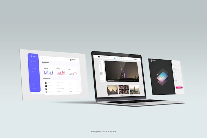 Web designing with figma by Lasha_0209 | Fiverr