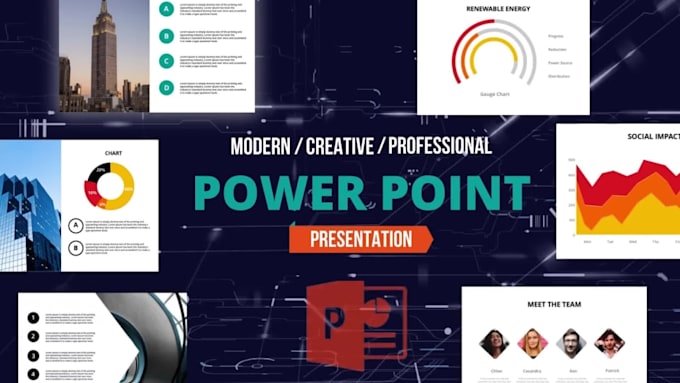 Redesign your powerpoint presentation by Domnicrodgers | Fiverr