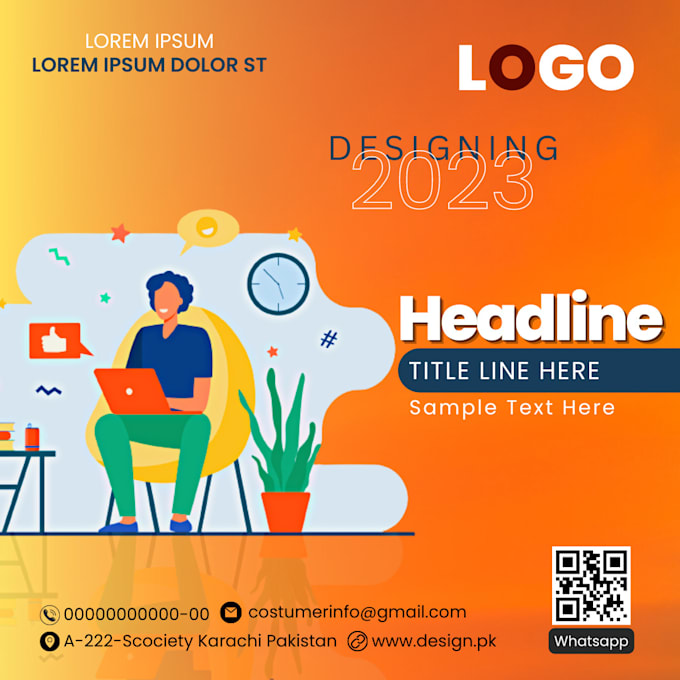 Do creative and attractive post design for you by Isimplecreative | Fiverr