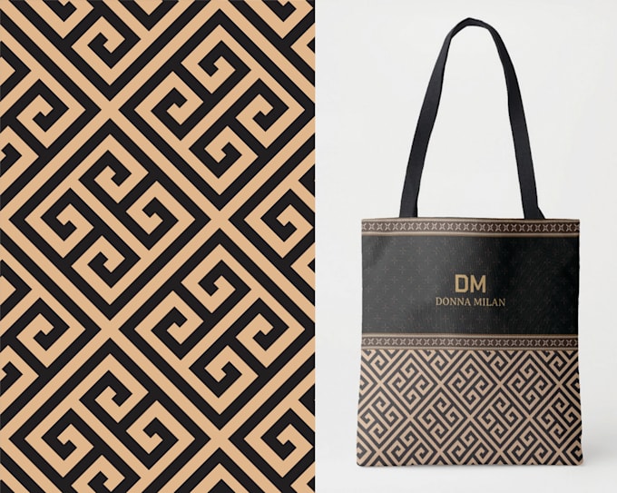 Create a monogram pattern by Ivana_milen | Fiverr