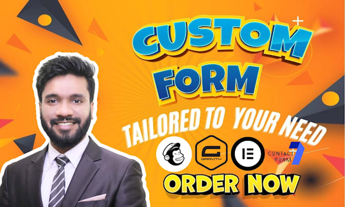 Create stunning sign up form,pop up form,custom forms for you by ...