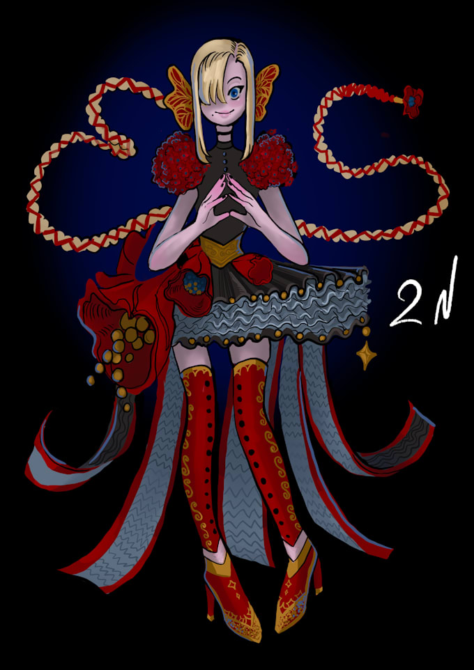 Original character design for you by Totopu333 | Fiverr