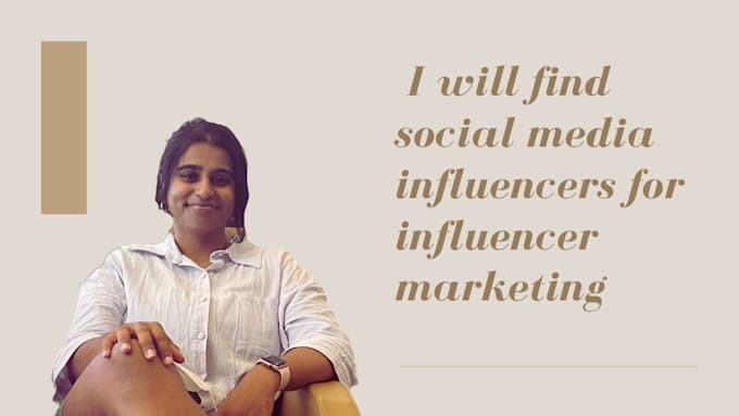 Find social media influencers for your marketing needs by Mishka_moon ...