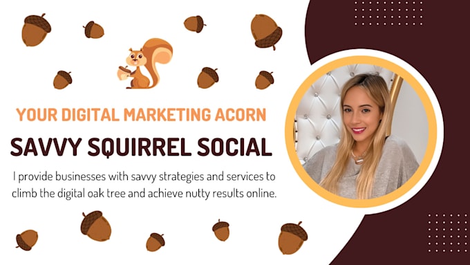 Manage your social media by Savvy_squirrel | Fiverr
