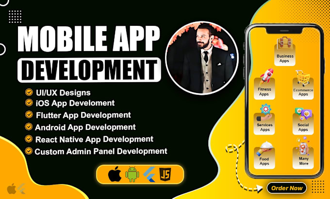 Do Android App Iphone Mobile App Development And Ios App Developer Flutter App By 0587