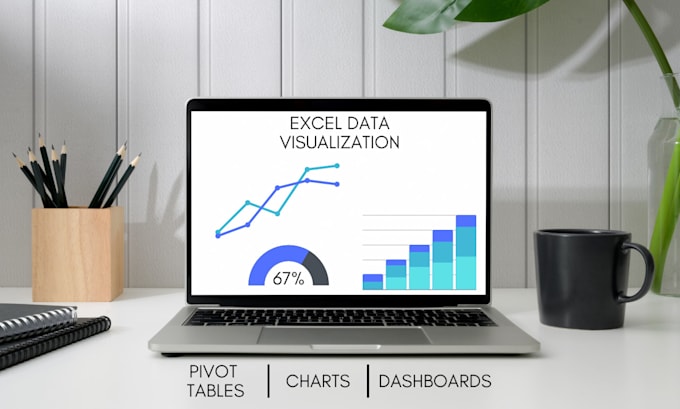 Help you turn your prepped excel data into charts, pivot tables, or ...