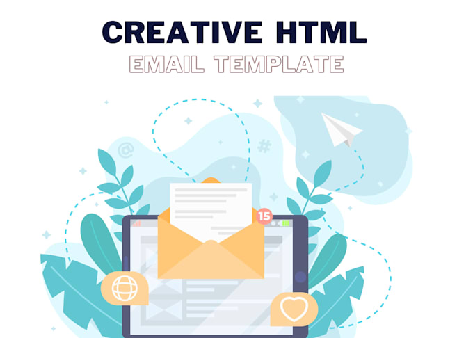 Create a responsive html email template by Helipatel5038 | Fiverr