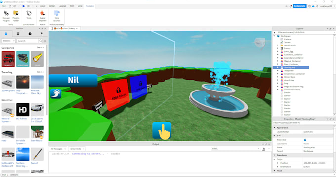 Create you a roblox clicker simulator by Njayfortnite | Fiverr